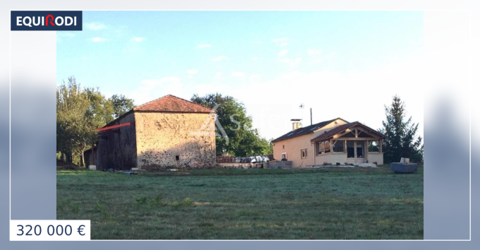 Belle propriété bâtie sur 28ha de pré et bois proche Monpazi (842710 ...